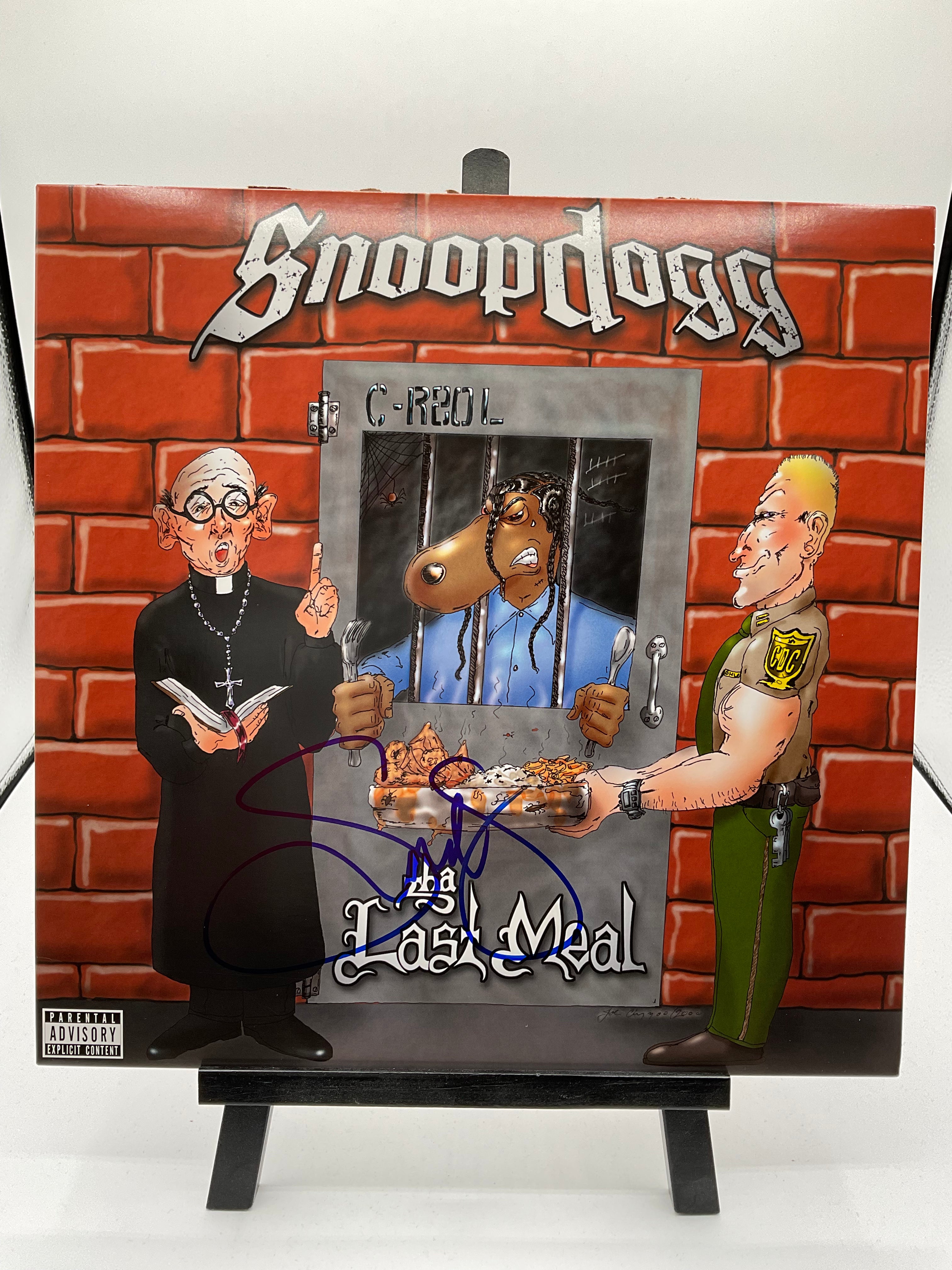 Snoop Dogg Tha Last Meal signed Record Beckett Rap – mrmemento